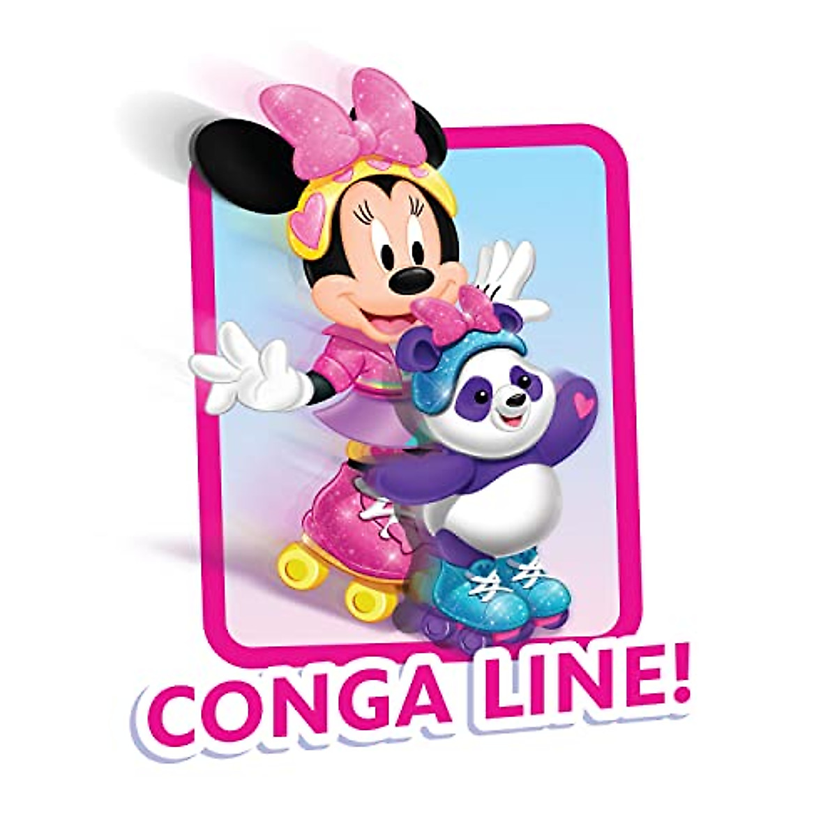 Disney Junior Minnie Mouse Roller-Skating Party Minnie Mouse, Lights, Talking, Singing, Motion