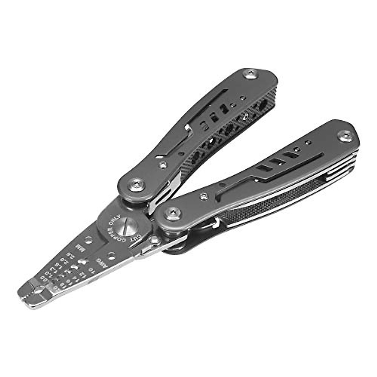 Performance Tool W86506 13-in-1 Electrician Multi-Tool (Wire Strippers, Long Nose Pilers, Wire Cutters and more) Strip & Cut 10 to 18 AWG Solid Wire