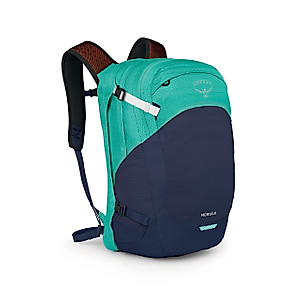 Osprey Nebula 32 Laptop Backpack, Reverie Green/Cetacean Blue