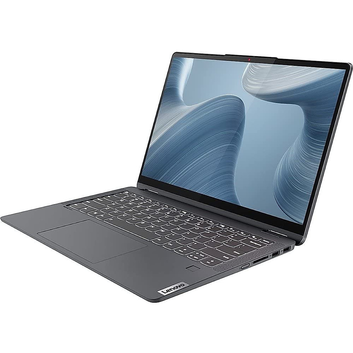 Lenovo IdeaPad Flex 5 2023 Laptop, AMD 6-Core Ryzen 5 5500U, 14" FHD+ IPS Touchscreen Display, AMD Radeon Graphics, 16GB LPDDR4 2TB SSD, Backlit Keyboard, Fingerprint, USB-C, Wi-Fi 6, Win11 Pro