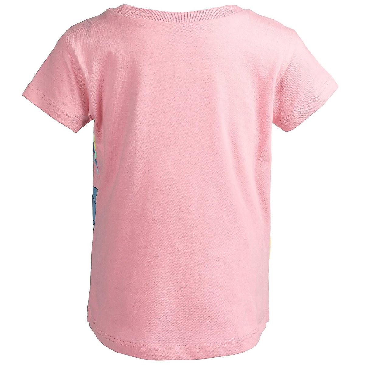 Disney Beauty and The Beast Princess Belle Cinderella Tiana Little Girls T-Shirt 6-6X Pink