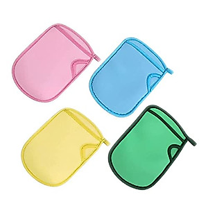 AAOCLO Upgraded Exfoliating Glove, Dead Skin Exfoliating Glove, Exfoliating Bath Sponge, Exfoliating Bath Gloves for Shower, Bath Cleaning Tool