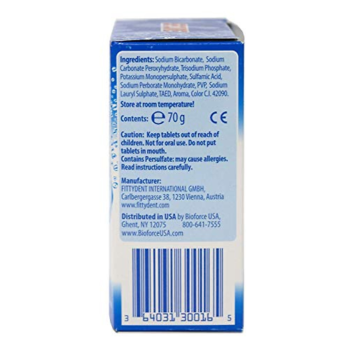 Secure Cleansing Tablets Zinc Free PH Formula Removes Odors, Stains, Bacteria, Germs - Clean Dentures, Partials & Removable Braces - 32 Tablets (Pack of 3)