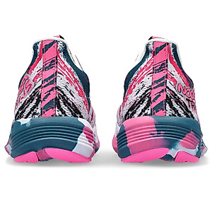 ASICS Women's NOOSA TRI 15 Running Shoes, 7.5, RESTFUL TEAL/HOT PINK