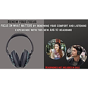 Replacement AE2 Headband/SoundTrue Headband V2 Cushion. Compatible with Bose Around-Ear 2 (AE2), SoundLink Around-Ear 1, Around-Ear Wireless (Ae2w) and SoundTrue Around-Ear 1 Headphones