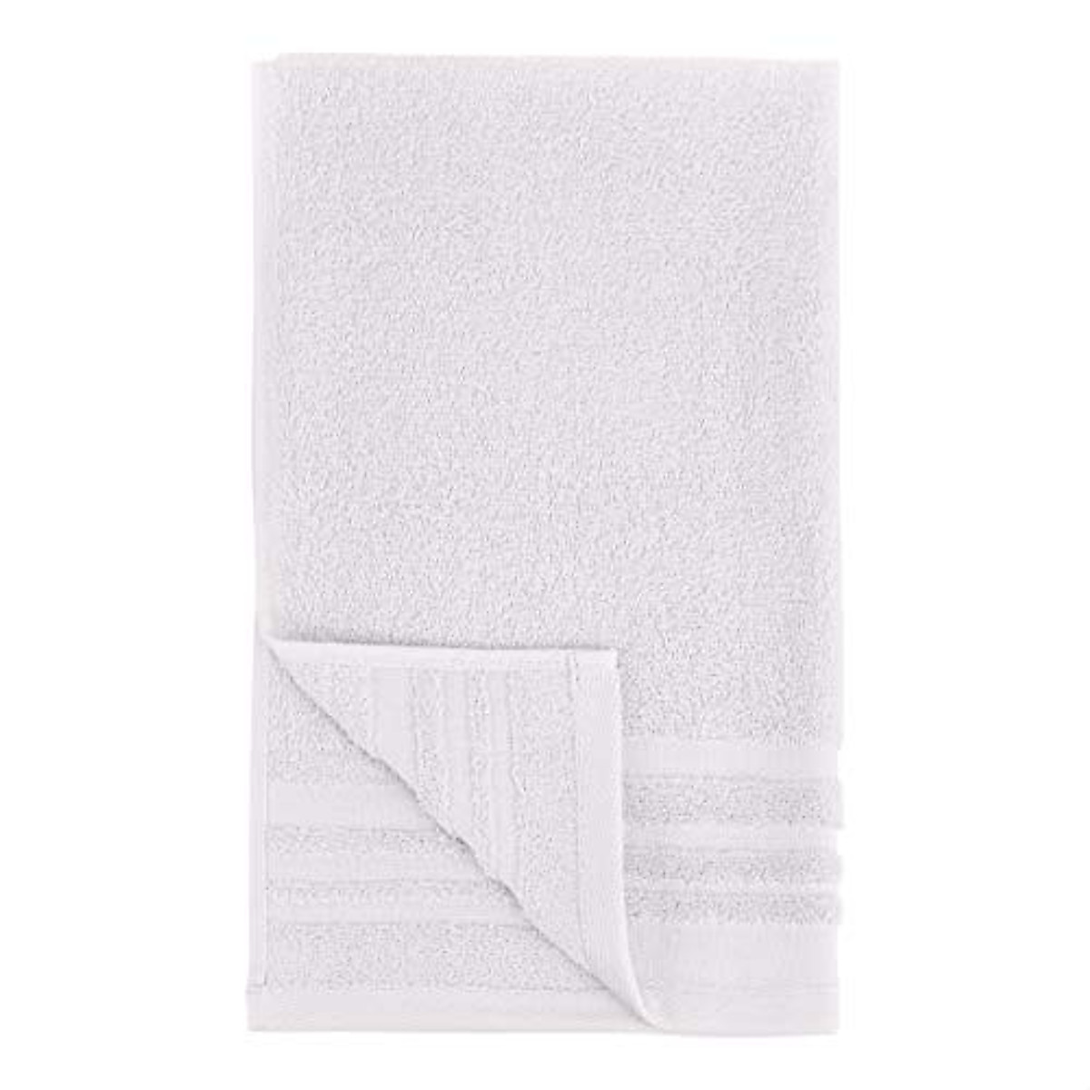 Amazon Basics Cosmetic Friendly Hand Towel - 8-Pack, Scenic Snow