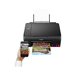 Canon PIXMA G620 Wireless MegaTank Photo All-in-One Printer [Print, Copy, Scan], Black