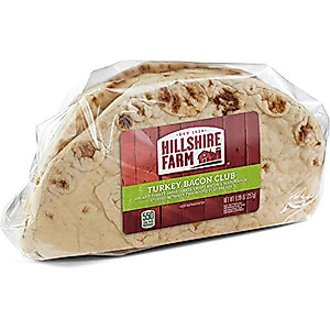 Hillshire Farm, Turkey Bacon Club Flatbread Sandwich, 8.6 oz. (10 Count)