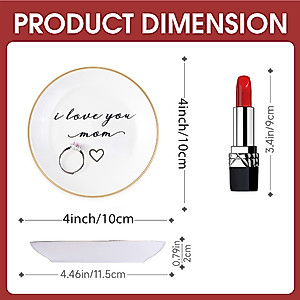 PUDDING CABIN Gifts for Mom from Daughter, for Mom Ring Dish I love You mom Mom Birthday Gifts, Mom Gifts for Valentines Christmas Wedding Gifts