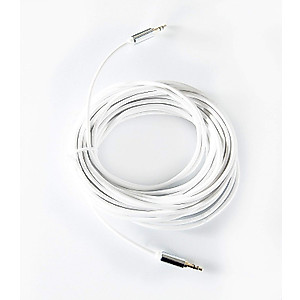 Omnihil 30 Feet Auxillary AUX Cable Compatible with Sharper Image Bose Wave SoundTouch Music System IV