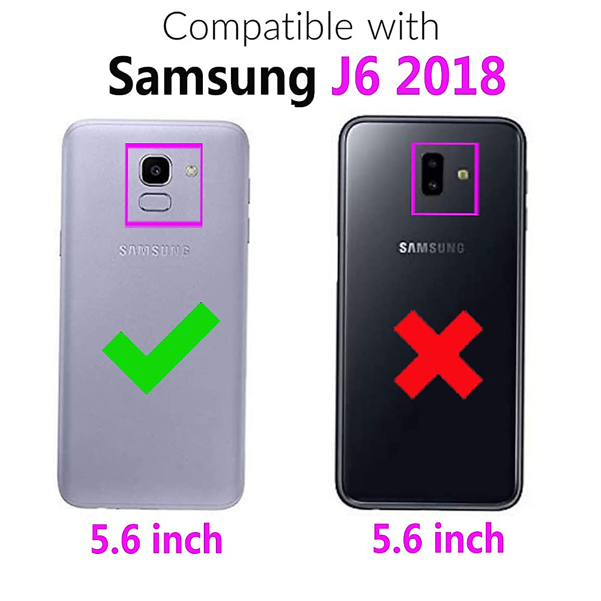 ELISORLI Compatible with Samsung Galaxy J6 2018 Case Rugged Thin Slim Soft Cell Accessories Protection Anti-Slip Fit Rubber TPU Mobile Phone Cover for Gaxaly On6 SM J600 J600G J600F Women Men Blue