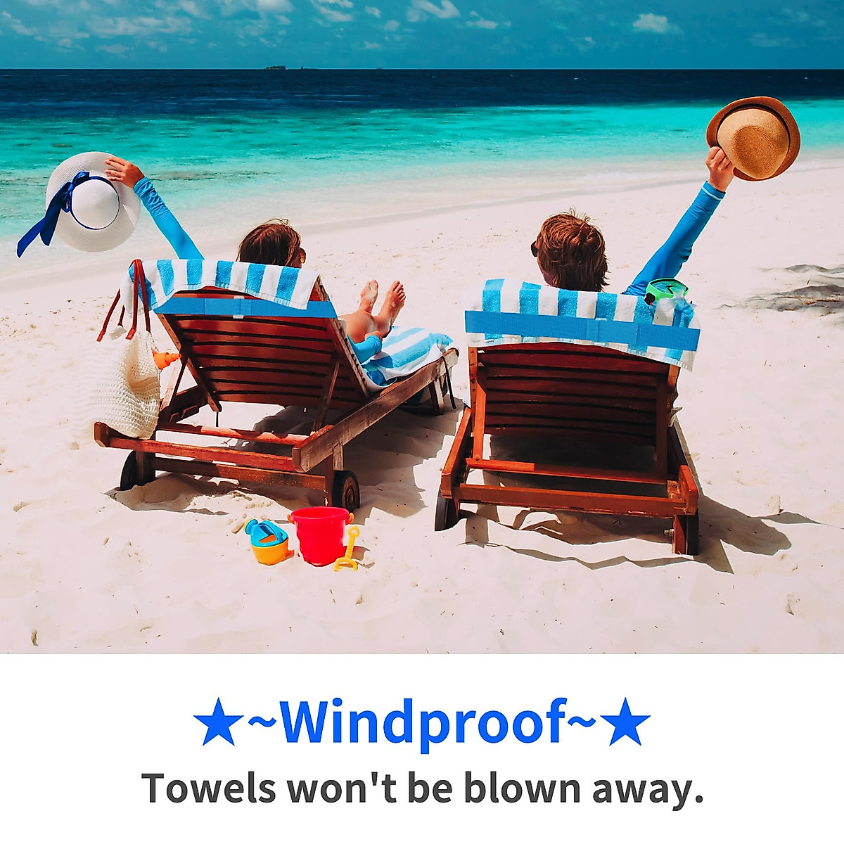 Towel Belt is an Ideal Choice for Beach Towel Clips, Perfect for Beaches, Pools and Cruise Chairs. Essential for Beach vacationers, Families a Must-Have for Cruise Essentials and Beach Accessories (3)