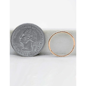 Dazzlingrock Collection 0.02 Carat (ctw) Round White Diamond 3 Stone Ring for Women in 10K Rose Gold Size 6.5