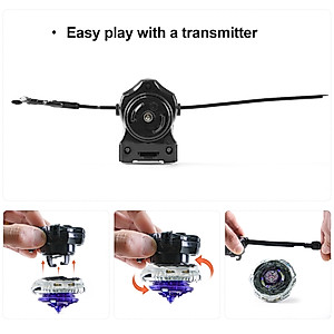 Metal Spinning Top Stainless Steel Precision Gyroscope Anti-Gravity Spinner Top Perfect Balance Desktop Toy, Unique Gift for Kids/Adults