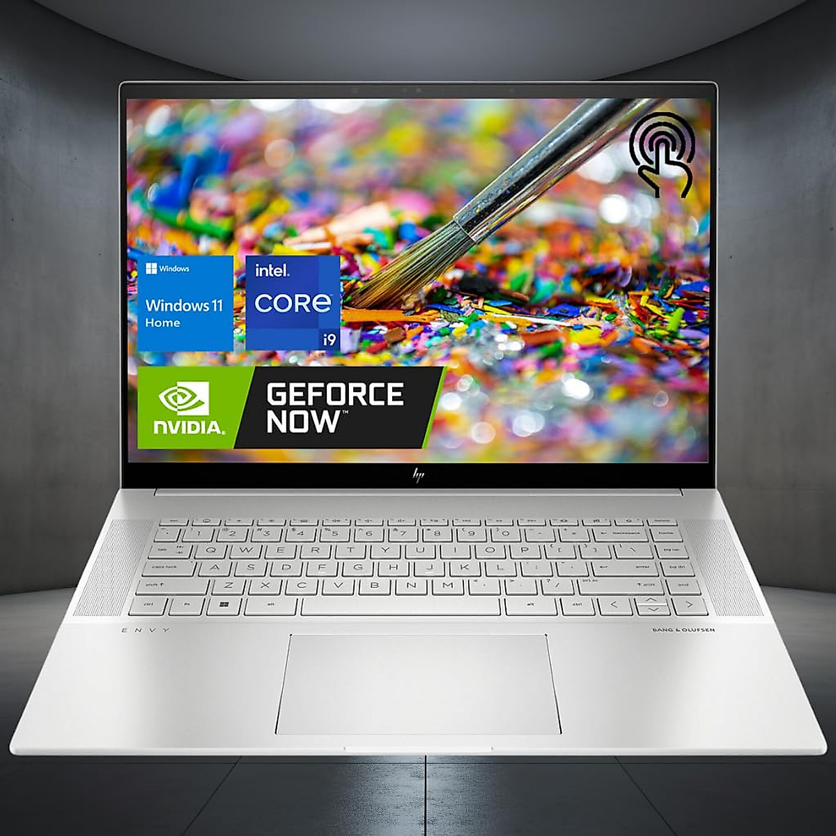 HP 2023 Latest Envy Laptop, 16" WQXGA 120Hz Touchscreen, 13th Gen Intel Core i9-13900H, NVIDIA RTX 4060, 64GB DDR5 RAM, 2TB SSD + 2TB SSD, Webcam, Wi-Fi 6, Backlit KB, HDMI, Windows 11 Home