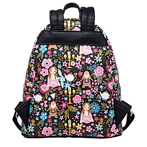 Loungefly Disney Beauty and the Beast Belle Floral Backpack