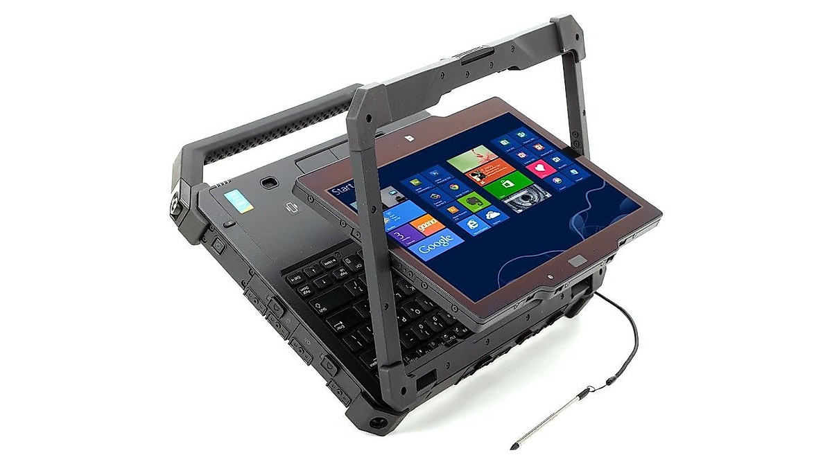 Dell Latitude Rugged 7214 HD 2 in 1 Laptop Notebook Touch Screen ...