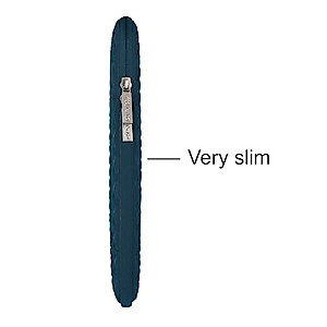 MOSISO Laptop Sleeve Compatible with MacBook Air/Pro, 13-13.3 inch Notebook, Compatible with MacBook Pro 14 inch 2023-2021 A2779 M2 A2442 M1, Diamond Foam Neoprene Bag with Small Case, Deep Teal