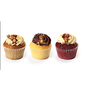 Mujiang Cat Head Fox Unicorn Bear Silicone Fondant Molds For Sugar Gum Paste Candy Chocolate Cake Decorating Set Of 4