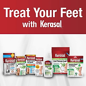 Kerasal Intensive Foot Repair Skin Healing Ointment for Cracked Heels and Dry Feet 1 oz , 2 Count, (Pack of 2)