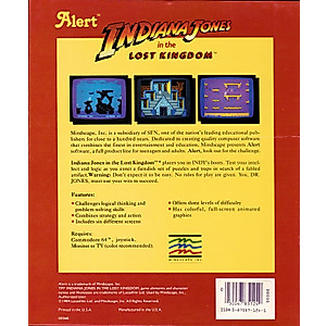Indiana Jones in the Lost Kingdom - Commodore 64