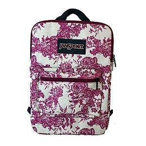 JanSport Digital SuperBreak Sleeve Backpack (Berrylicious Vintage Floral)