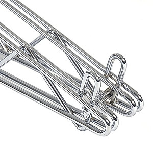 Nexel 18" Adjustable Single Wire Shelf Bracket, Chrome Finish