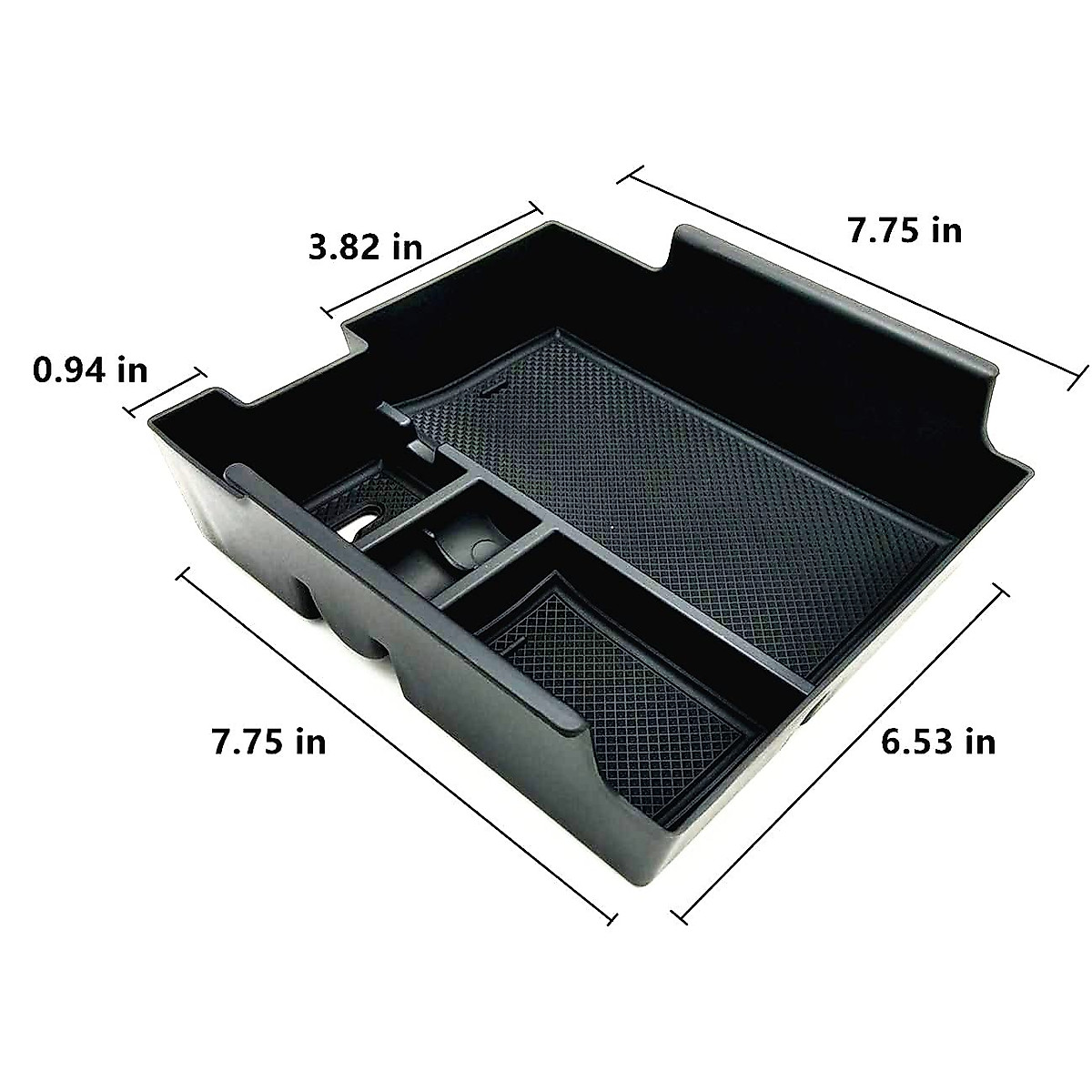 JOJOMARK Compatible with Ford Explorer 2012 2013 2014 2015 2016 2017 2018 2019 Center Console Tray Organizer, Armrest Secondary Storage Box