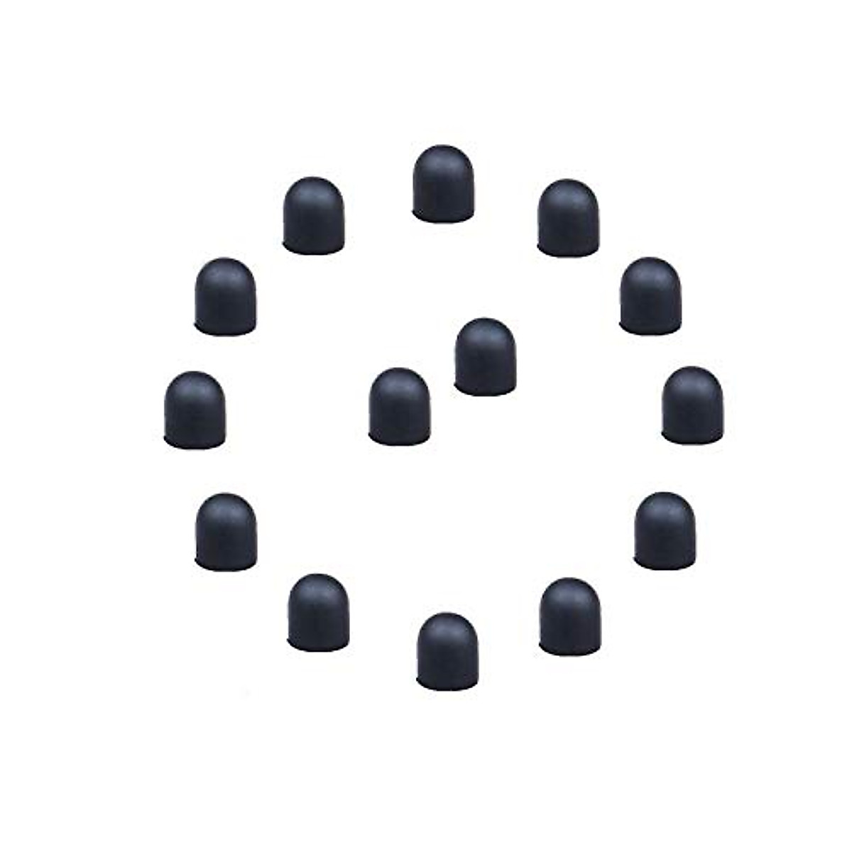 Bargains Depot 15Pcs 0.24" (Dia) Soft Replacement Rubber Tips **** Please Note : **** These Tips (Only Fit / for Bargains Depot® 2-in-1 Stylus)