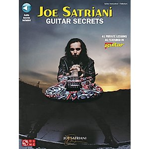Joe Satriani - Guitar Secrets Book/Online Audio