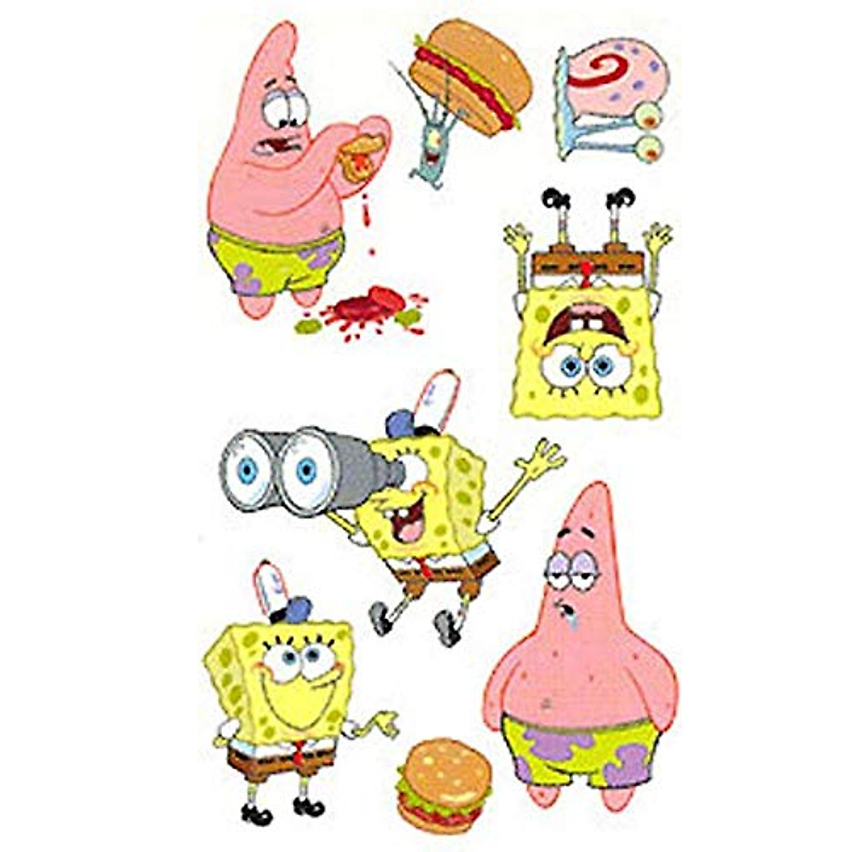 BU SPONGEBOB Krusty Krab WALL APPLIQUES wallpaper kid room