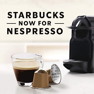 Starbucks by Nespresso Variety Pack Coffee Capsules (50-count) compatible with Nespresso Original Line System