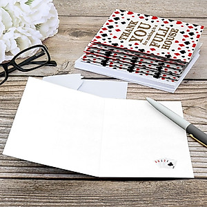 Big Dot of Happiness Las Vegas - Casino Party Thank You Cards (8 count)