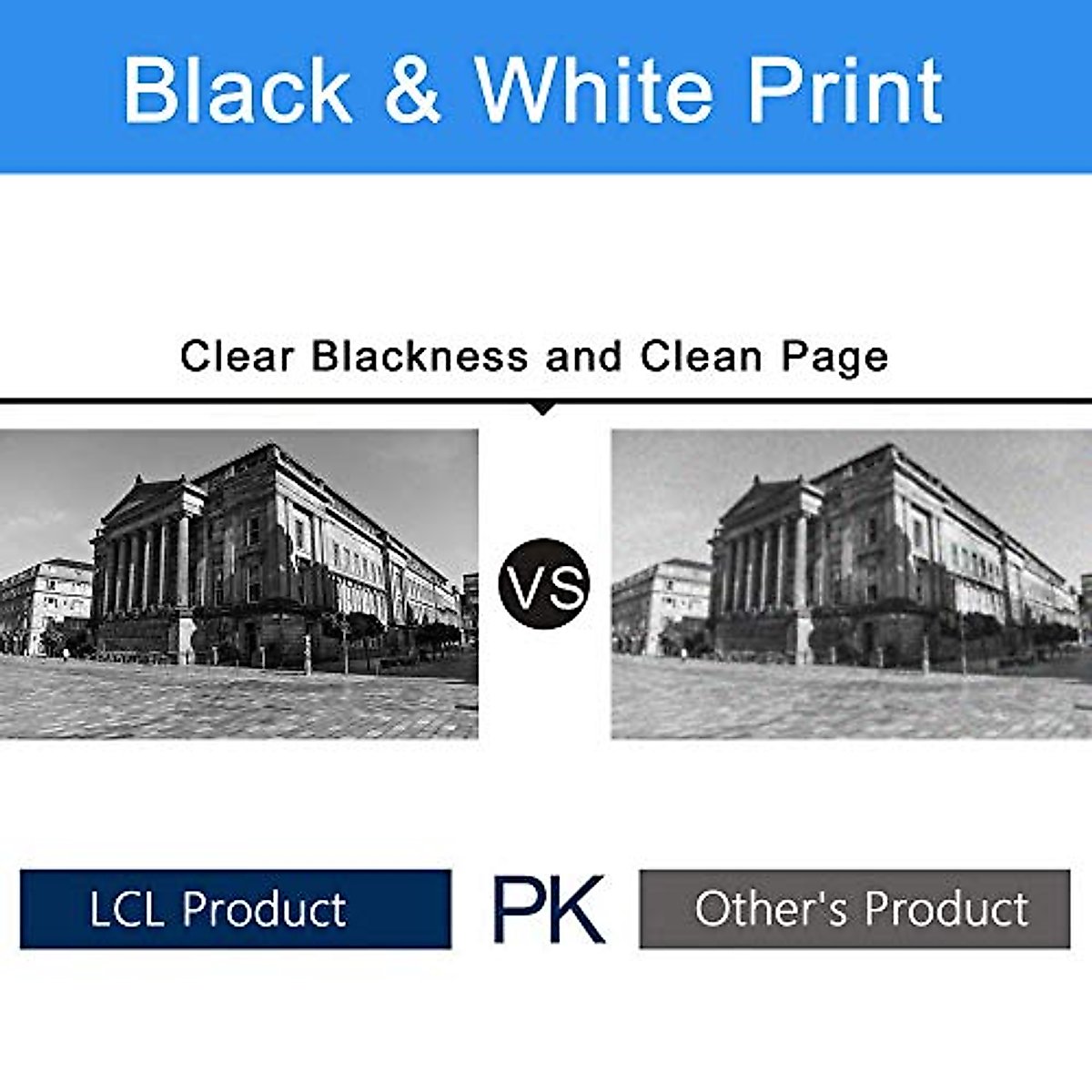 LCL Compatible Toner Cartridge Replacement for Lexmark 521H 52D1H00 52D1000 25000Pages MS811N MS811DN MS812de MS812DN MS812DTN MS812DTN MS710dn MS710n MS711dn (2-Pack Black)