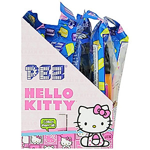 PEZ Hello Kitty, 0.58-Ounce Assorted Candy Dispensers (Pack of 12)