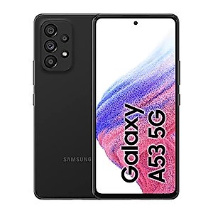 SAMSUNG Galaxy A53 5G Dual A536E 256GB 8GB RAM Factory Unlocked (GSM Only | No CDMA - not Compatible with Verizon/Sprint) - Black