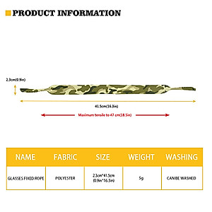 Belidome Tooth Toothpaste Purple Eyewear Retainer Holder Straps Durable Neoprene Protector, Purple