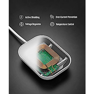 Galvanox AirPods Pro Charger - Wireless Charging Station for Apple AirPod Pro (White)