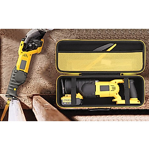 Khanka Hard Tool Case replacement for DEWALT DCS380B/DCS380P1 Cordless Reciprocating Saw