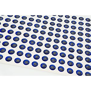 500pcs 4mm Blue 3D Holographic Fishing Lure Eyes 3D Lure Eye 3D Soft Eye 3D Holographic Lure Eye Fly Tying, Jigs, Crafts