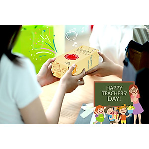 ANOTION Gifts for Teachers - Teacher Tumbler Sock Teacher Appreciation Gifts for Women Teacher Thank You Gifts First Day of School Teacher Gift Teacher Retirement Gifts New Teacher Gift