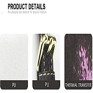 SEANATIVE Hawaiian Hibiscus Floral Handbags Shoulder Totes for Women Large Capacity Hand Bag with Long Wallet,Tattoo Tribal Design