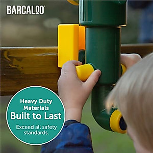 Barcaloo Playground Equipment Play Periscope for Kids - Green Periscope Playset Attachment, Monocular Periscope Swing Set Accessory for Outdoor Playhouse Playset Backyard. Periscope for Toddler