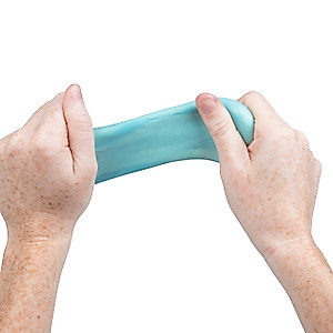 Crazy Aaron's Thinking Putty - Hypercolor: Emerald Sky - Fidget Toy For All Ages - Stretch, Change, Play and Create - Heat-Changing Blue Color That Never Dries Out - 4" Large Storage Tin - 3.2 oz