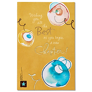 American Greetings Goodbye Card (New Chapter)