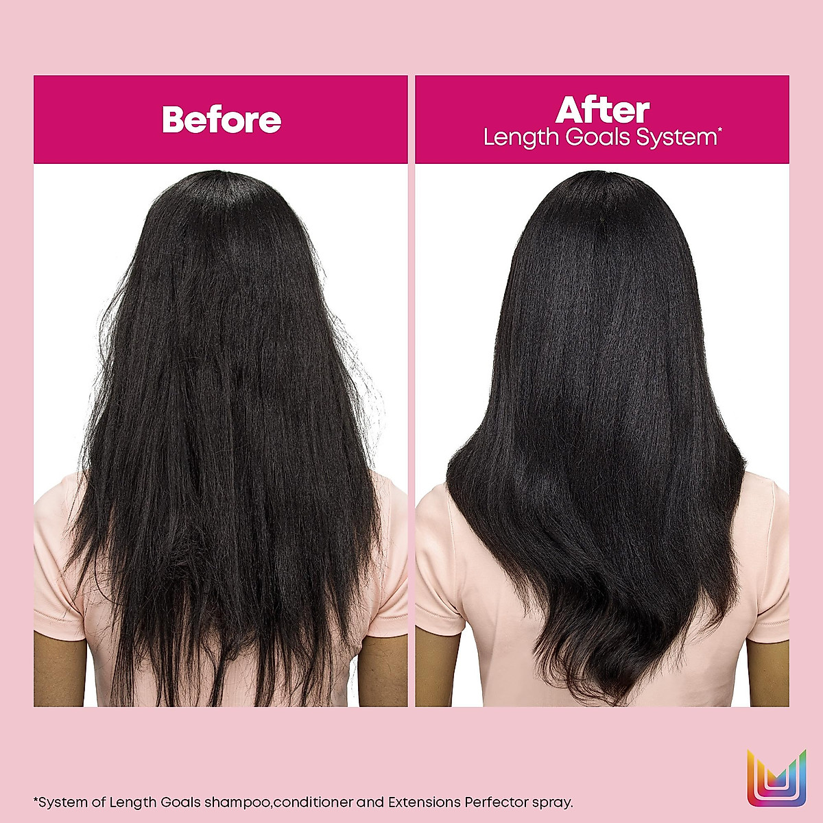 Matrix Length Goals Extensions Perfector Multi-Benefit Heat Protectant & Styling Spray | Leave-In Hair Treatment | For Damaged Hair | Professional Leave In Spray | Packaging May Vary | 6.8 Fl. Oz.