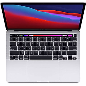 Late 2020 Apple MacBook Pro with Apple M1 Chip (13.3 inch, 16GB RAM, 256GB SSD) Silver (Renewed)