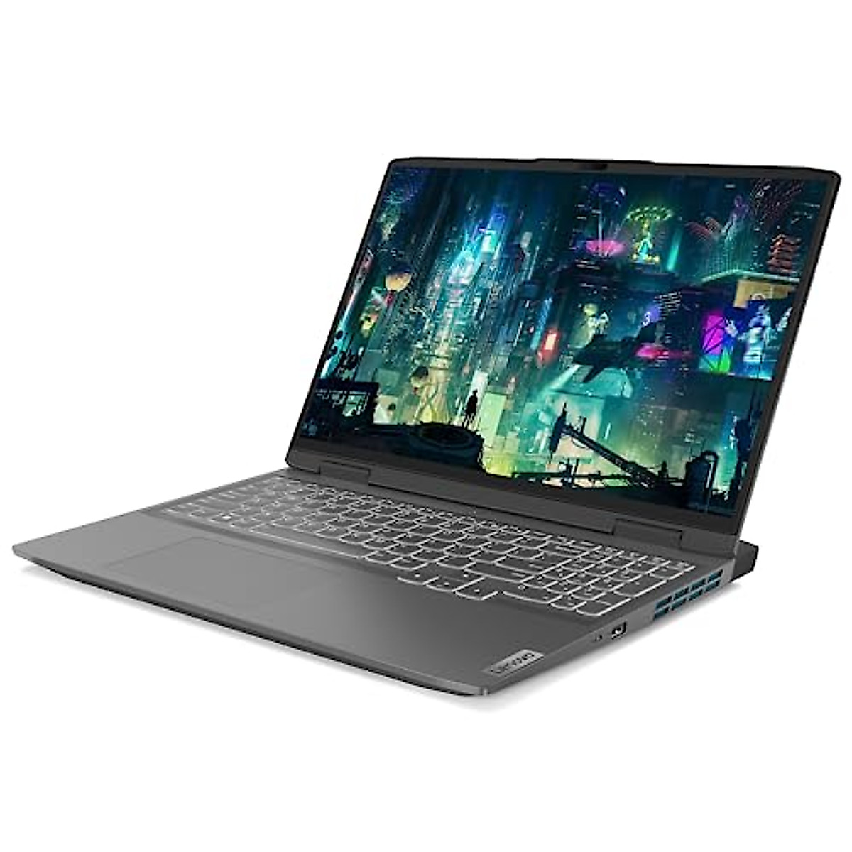 Lenovo LOQ Gaming Laptop, GeForce RTX 4050, Intel Core i7-13620H, 16" WUXGA, 32GB DDR5 RAM, 2TB PCIe SSD, Webcam, RJ-45, Wi-Fi 6, Windows 11 Home, Grey
