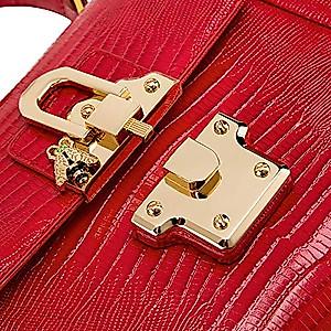 Leather Purses For Women With Drawstring Closure - Crossbody Purses For Women Adjustable Strap Shoulder Purse Hobo Bags (Red)