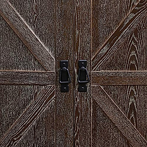 Southern Enterprises Holmes TV Stand, Brown